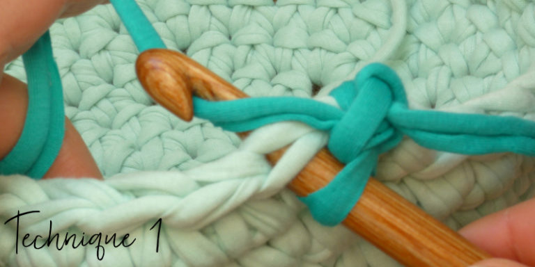 La maille serrée au crochet en 2 méthodes! - Saperli'Crochette